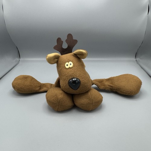 Hallmark 1980s Rodney the Reindeer Large 20 inch Floppy Felt Plush ...