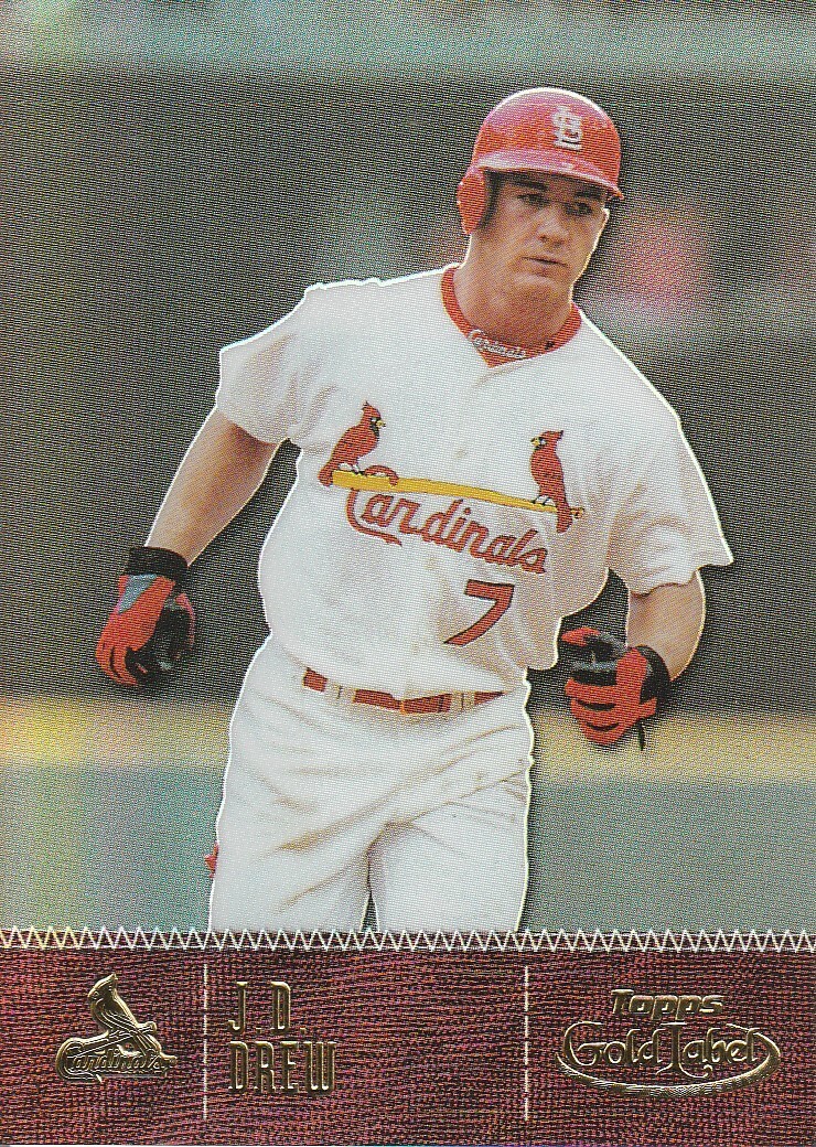 2001 Topps Gold Label - J.D. Drew #40 Class 1 for sale online | eBay