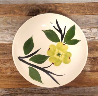 Vintage Dixie Dogwood by Joni Hand painted Ceramic Bowl. | eBay