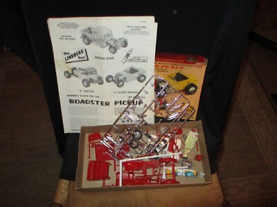 1960 Era The Lindberg Line "Roadster Pickup" Motorized Plastic Model ...