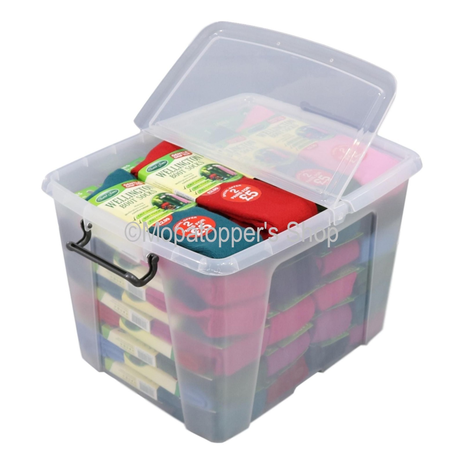 British Made Smart Box Clear Plastic Storage Boxes With Lids - Choice ...