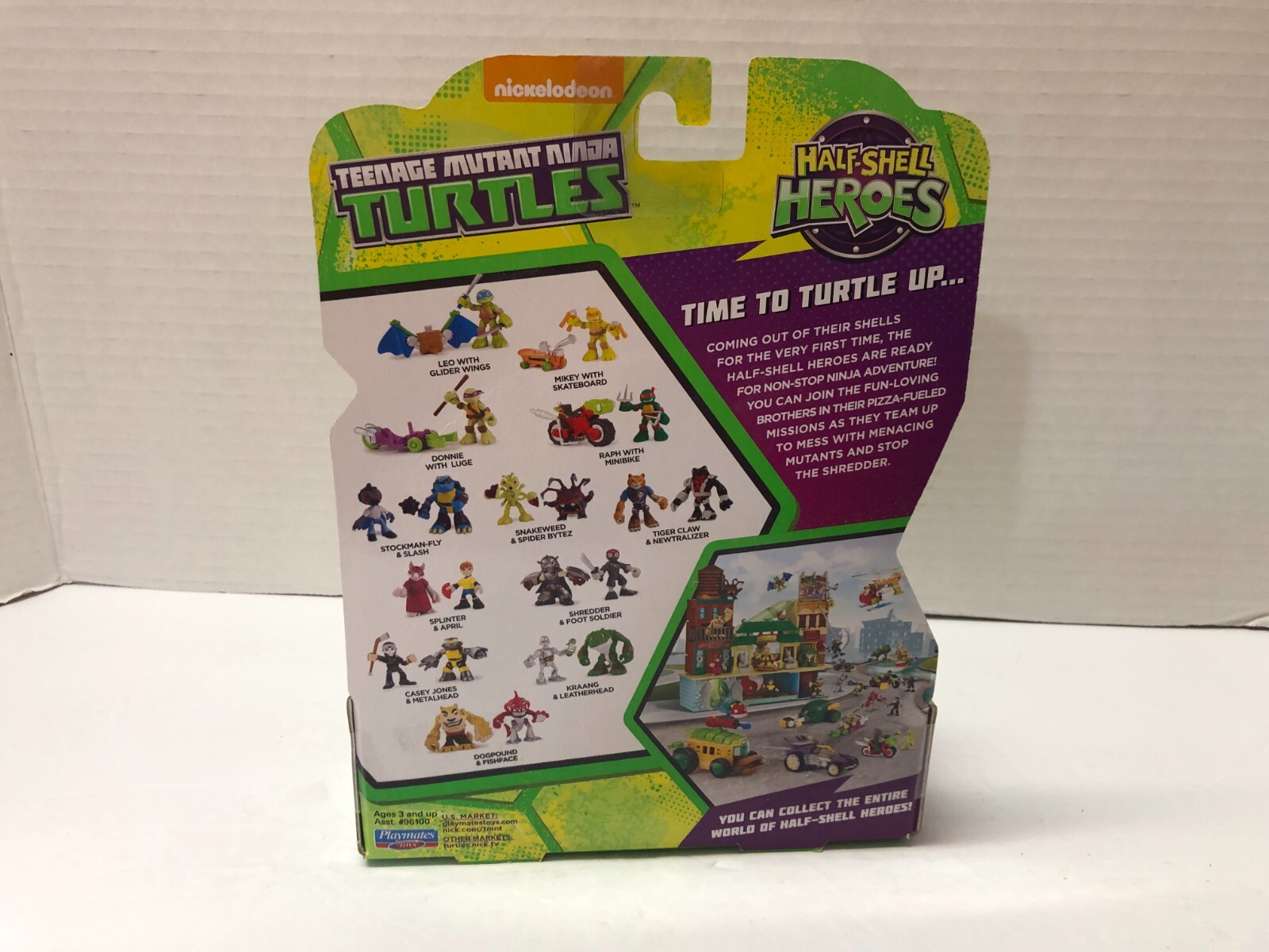 TMNT Half Shell Heroes Mutant Ninja Turtles Tiger Claw Newtralizer ...