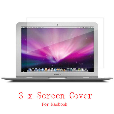 3x HD Clear Screen Protector Cover Skin for 2020 Macbook Air Pro 11" 13 ...