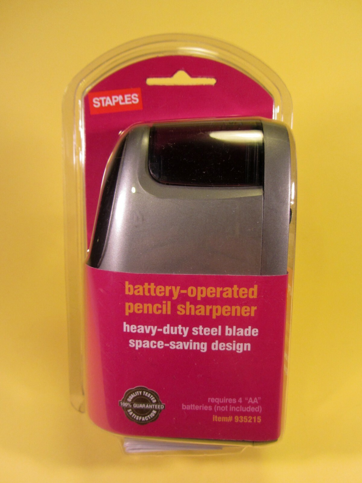 2x Staples Slimline Battery Operated Pencil Sharpeners for sale online ...
