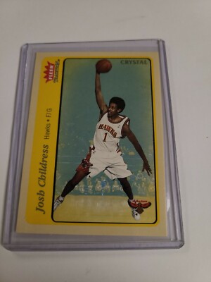 2004-05 FLEER TRADITION CRYSTAL PARALLEL JOSH CHILDRESS 36/75 | eBay