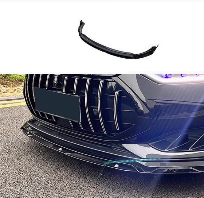 For 22-24 BYD HAN DMI DMP Sedan Gloss Black Front Bumper Lip Spoiler ...