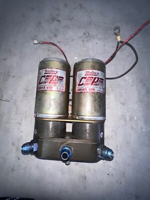Mallory High Performance Comp Pump Dual Electric Fuel Pump Series 500 ...