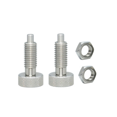 2Pcs Quick Release Pins with Knurled Handle Stainless Steel Lock-out M6 ...