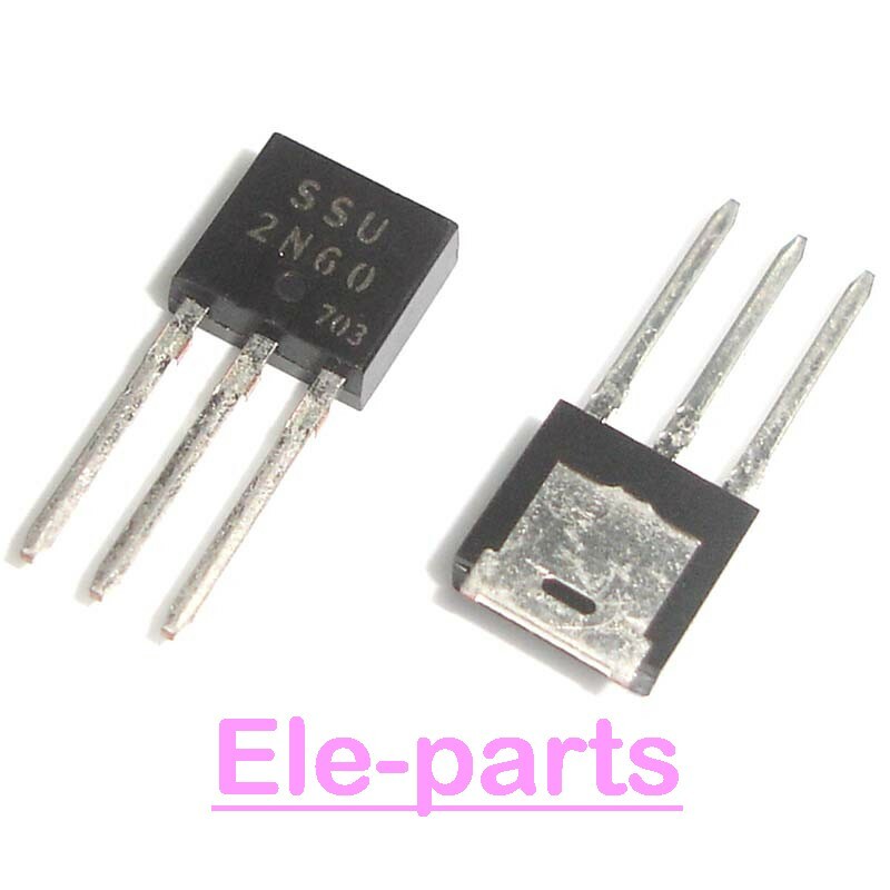 50 PCS SSU2N60 TO-251 2N60 2A 600V N-Channel MOSFET Transistor | eBay