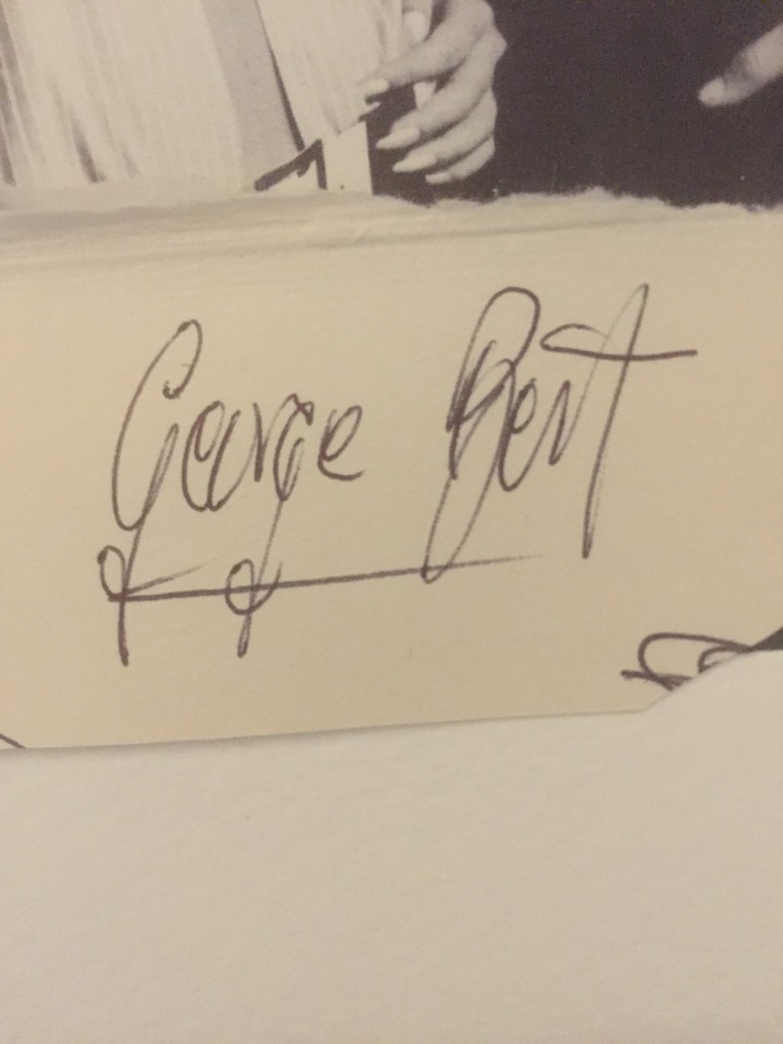 george best autograph original | eBay UK