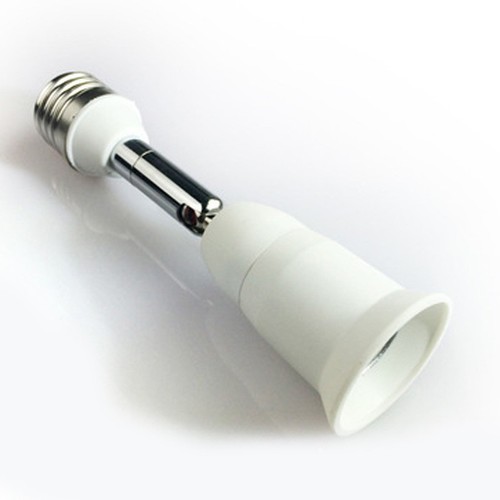 1pc Light Bulb Socket Adapter E27 Candelabra Screw Reducer Adjustable ...