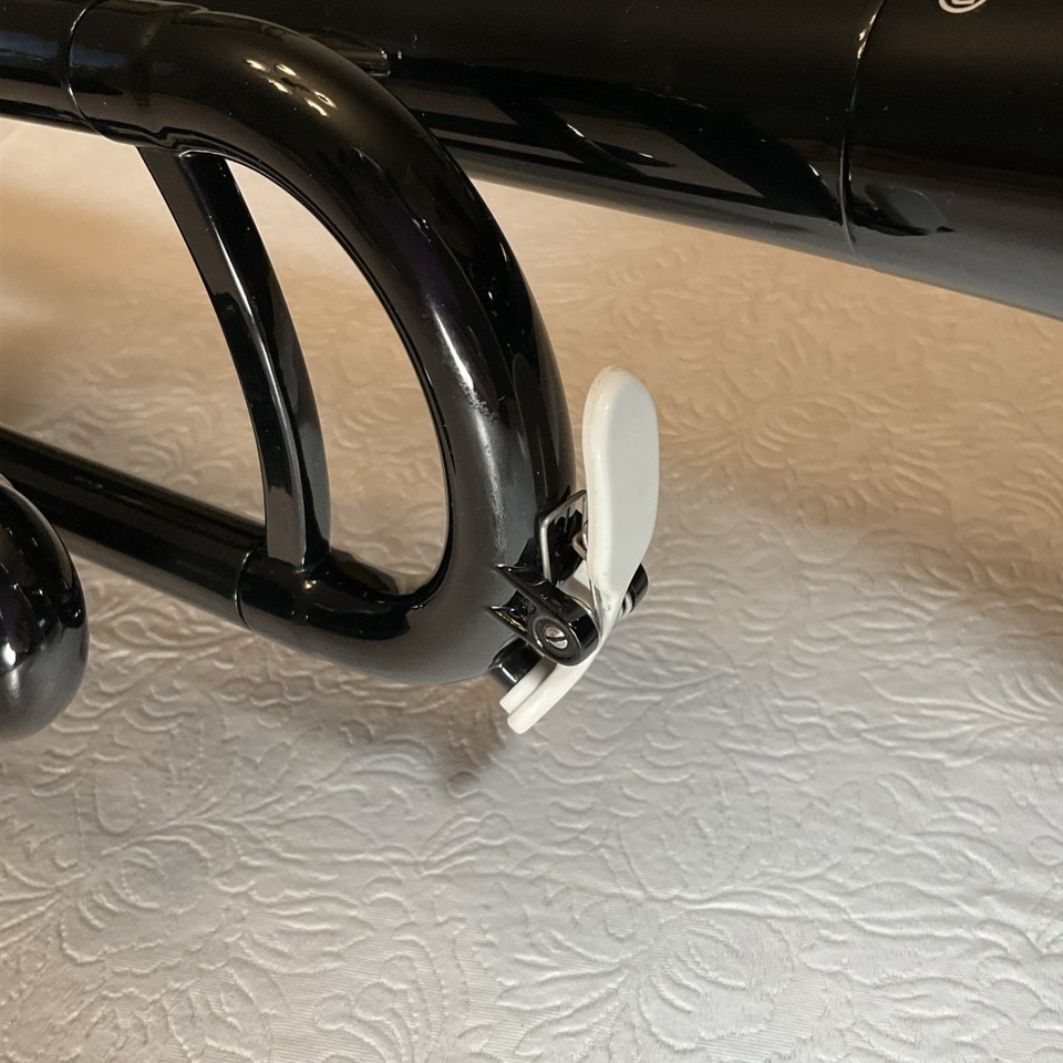 ZO TRUMPET Black Polycarbonate Plastic with Stainless Steel Valves ...
