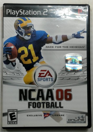 NCAA 06 Football PlayStation 2 Video Game Multiplayer Online with ...