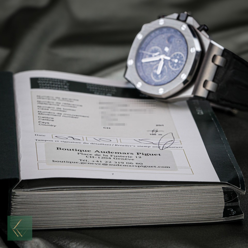 Audemars Piguet Royal Oak Offshore Chrono 42mm AP Elephant 26470ST Box ...