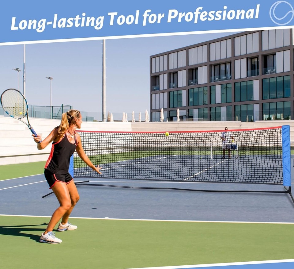 Tennis Net Badminton Net 10FT Volleyball Net Multi Sports Net for ...