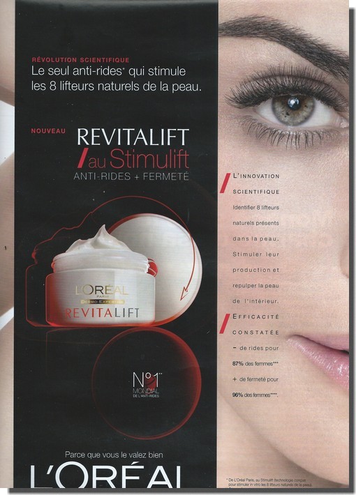 Publicité Advertising 2010 - L' OREAL (Advertising paper) | eBay UK