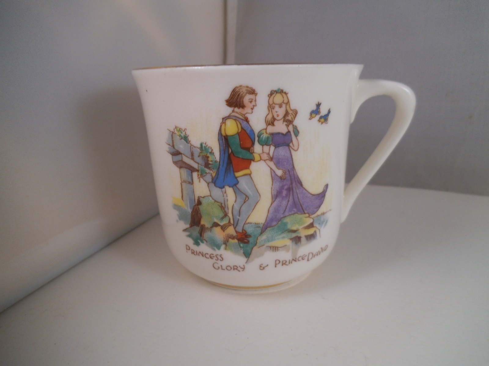 Hammersley Bone China Cup Princess Glory & Prince David Gulliver's ...