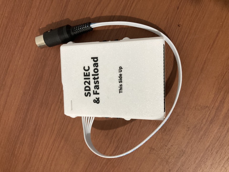 Commodore 64 SD Card Reader (SD2IEC) and Fastload Cartridge Combination ...