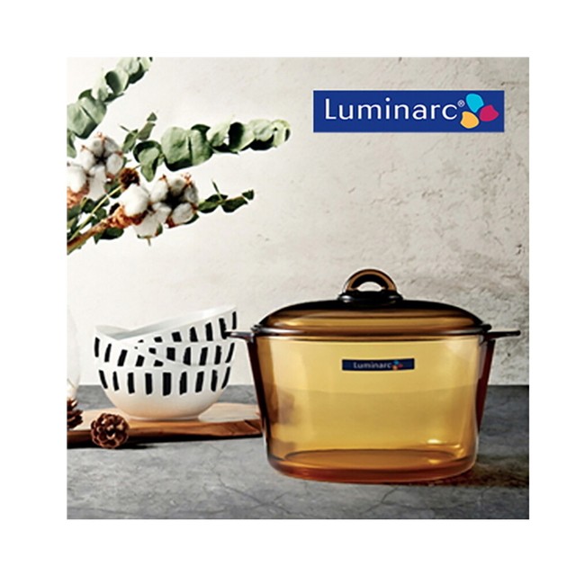 Luminarc Vitroflam Blooming Heat-resistant Glass Casserole 3l for sale ...