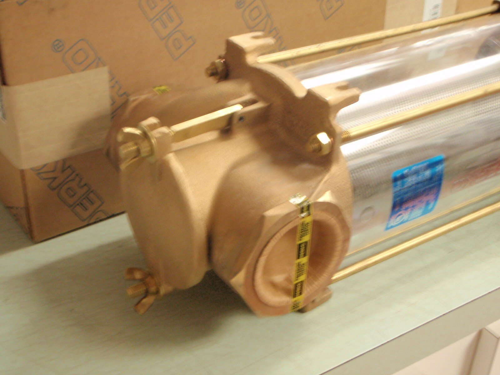 PERKO 493 SERIES INTAKE WATER SEA STRAINER 9 0493009PLB 2" PIPE THREAD ...