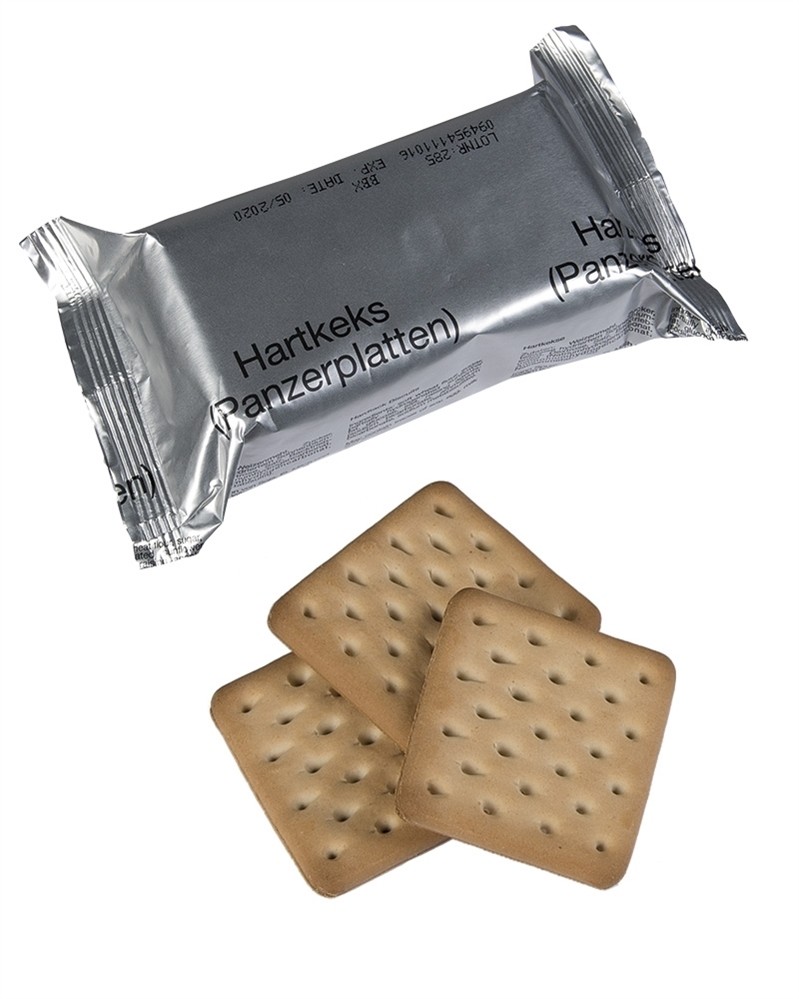Genuine German army survival food pack Outdoor Biscuits 125g NATO MRE ...