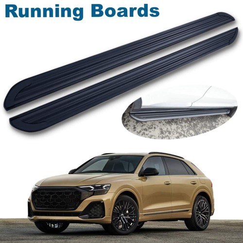 2PCS Running Boards Side Steps Fits for Audi Q8 2021-2025 Nerf Bars ...