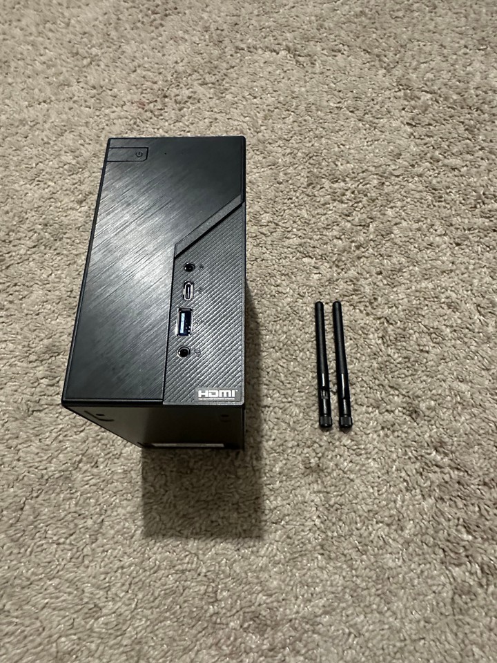 ASRock DeskMini X300/B/BB/BOX/US AMD X300, HDMI, Black Platinum | eBay