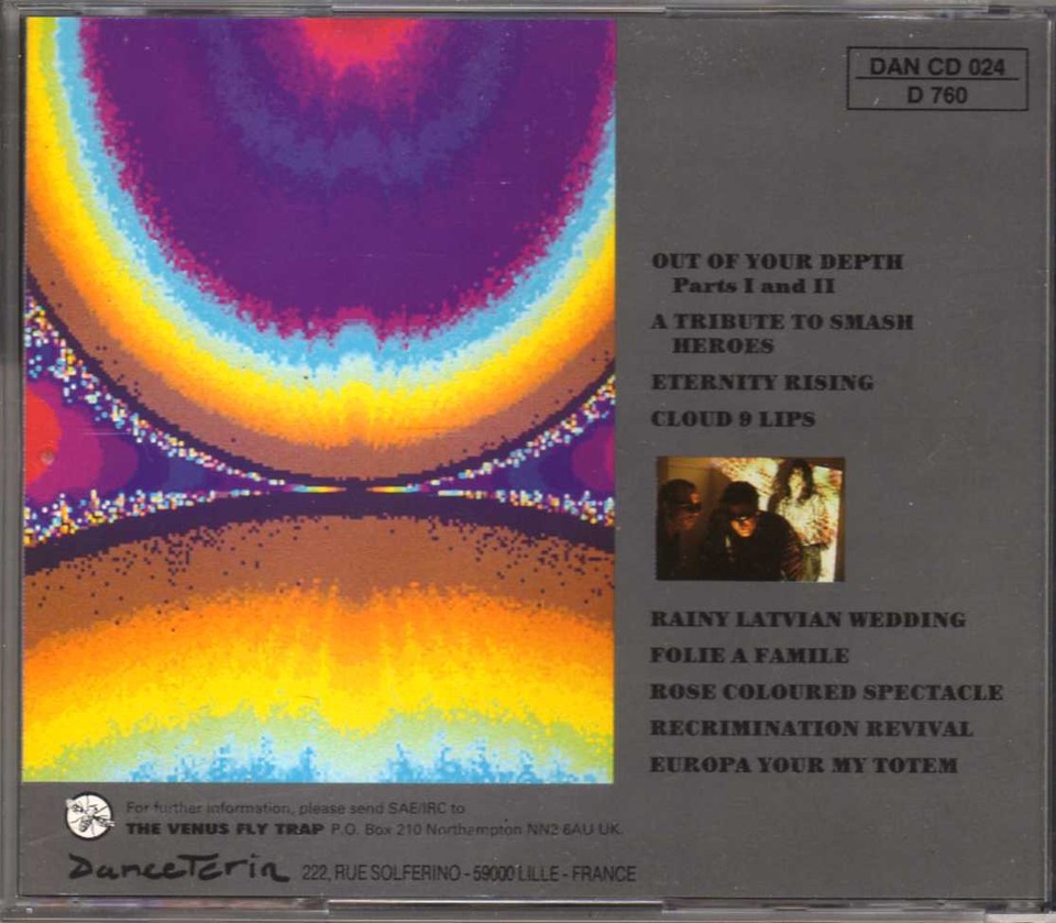 Venus Fly Trap - Totem - CDA - 1989 - Goth Rock Danceteria First ...