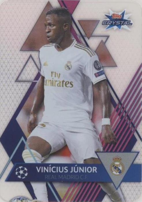 2019-20 Topps Crystal UCL - Vinicius Junior #12 for sale online | eBay