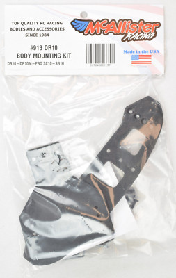 McAllister Racing Front Bumper Drag Body Mount Kit - For Associated ...