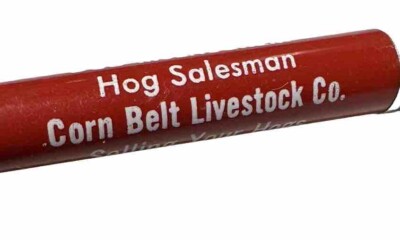 Vintage Omaha Nebraska Corn Belt Livestock Company Farming Ag Hog Pig ...