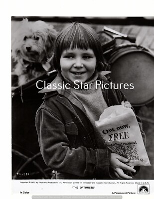 N360 John Chaffey close up The Optimists 1973 8 x 10 vintage photograph ...