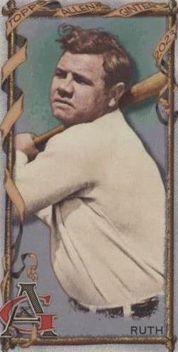 2023 Topps Allen & Ginter - Babe Ruth #85 Mini A&G Back for sale online ...