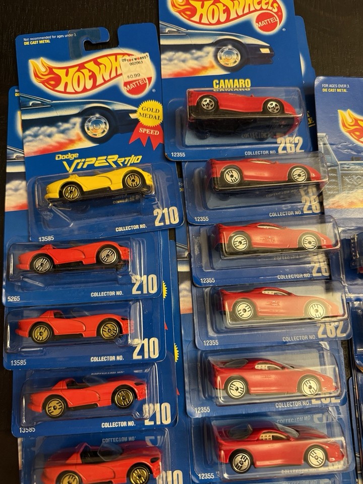 1991 Hot Wheels Lot of (135) - BLUE CARDS - VINTAGE | eBay