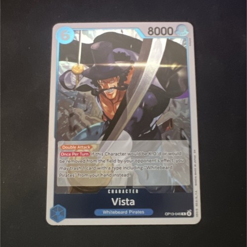 One Piece CCG Vista Character Card Double Attack 8000 Power OP13-046 | eBay