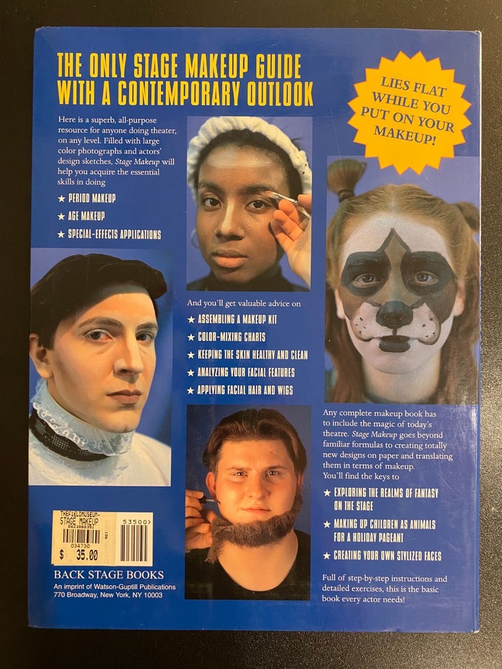 Stage Makeup: The Actors Complete Guide To Today’s Techniques And ...