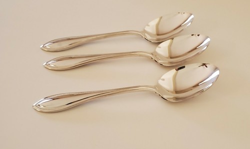 3 Table Spoons Tablespoon Oneida Ltd Arbor Stainless Flatware | eBay