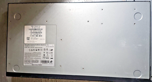 Brocade ICX Series 24-Port PoE+ Gigabit Ethernet Switch ICX6430-24P ...