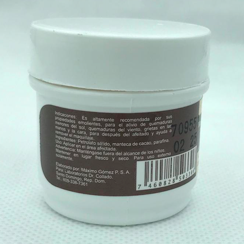 Manteca de Cacao Ointment Cocoa Butter 4 oz Dr. Collado + FREE SHIPPING ...