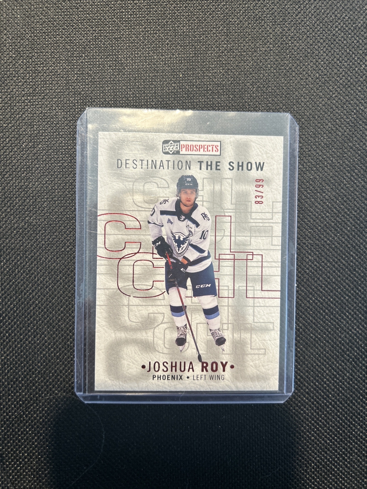 Upper Deck CHL 2021-22 Joshua Roy E-Pack Achievement Silver /99 Rookie ...