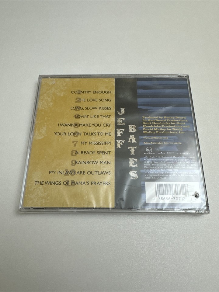 Jeff Bates - Rainbow Man - New CD | eBay