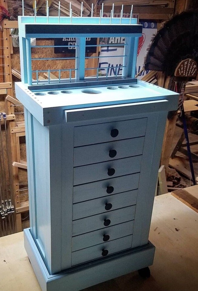 PORTABLE FLY TYING TABLE benches desks TROUT bass Fly Fishing flies ...