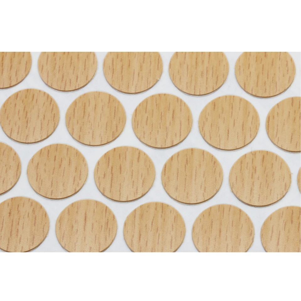 53 Pack Fastcap Fc.Wp.916.Be 9/16" Self Adhesive Screw Cap Covers Beech ...