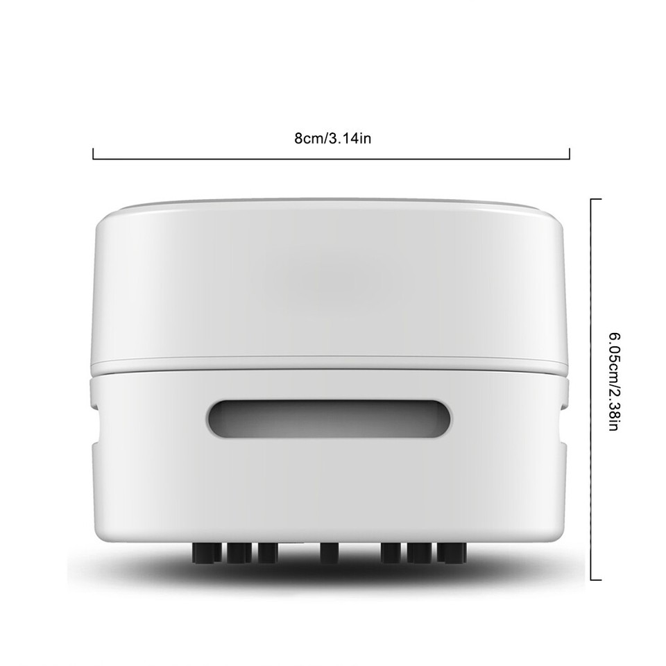 Portable Mini Desk Table Vacuum Cleaner Cute Desktop Dust Sweeper ...