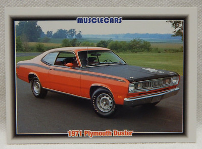 1971 PLYMOUTH DUSTER TRADING CARD #83 | eBay