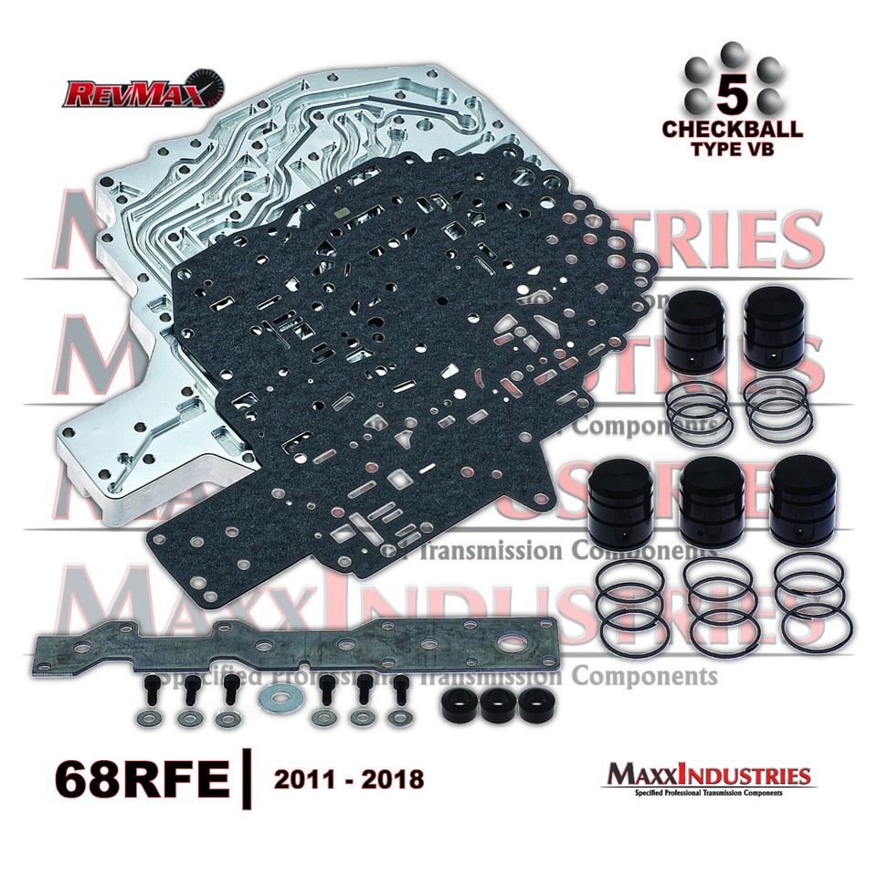 545RFE 68RFE Transmission Valve Body - Accumulator Upgrades ...