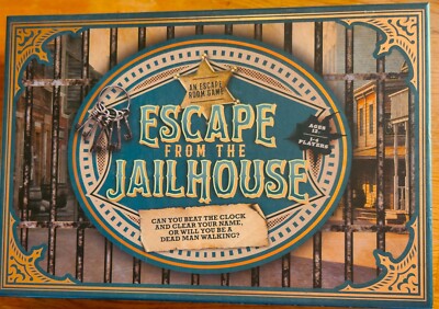 Escape from the Jailhouse Escape Room Board Game | eBay
