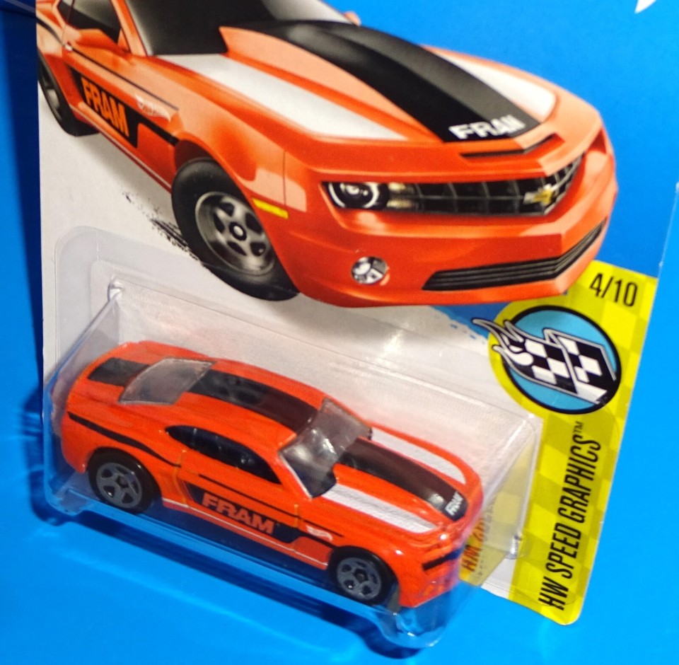 Hot Wheels 2016 Speed Graphics #179 '13 Chevrolet COPO Camaro Orange ...