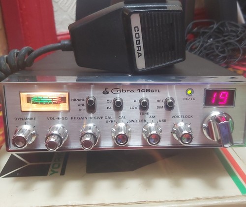 Cobra 148 GTL CB radio with original microphone in very good condition ...