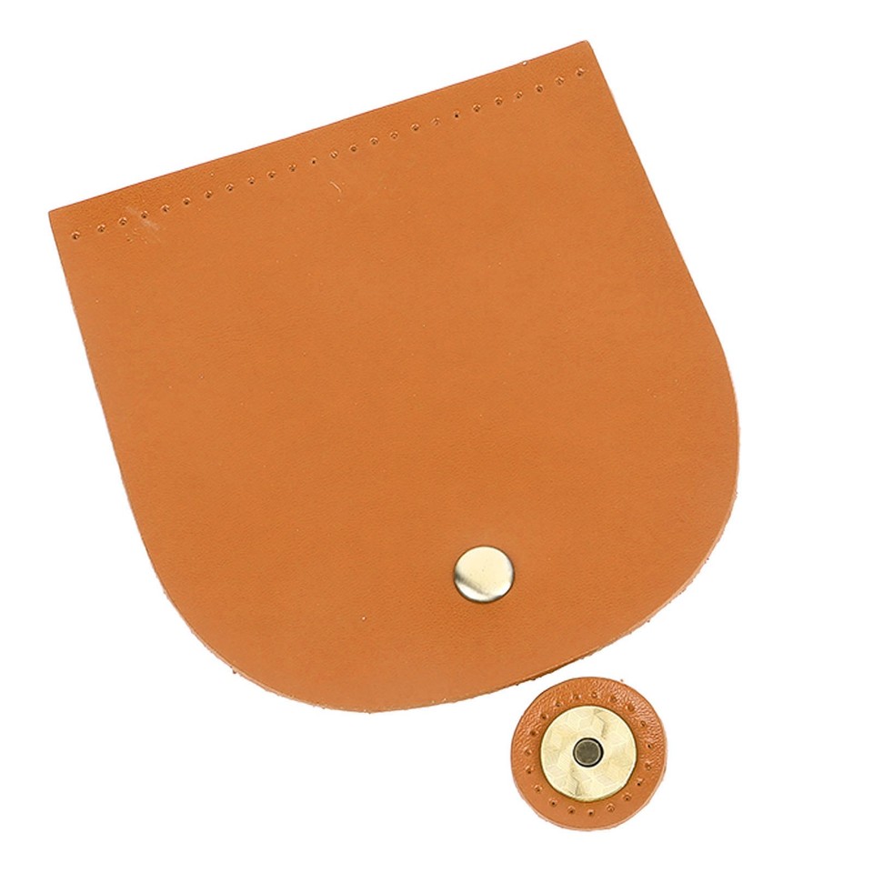 Shoulder Bag Flap Cover Microfiber Leather DIY Hand Sewn Magnetic Snap ...
